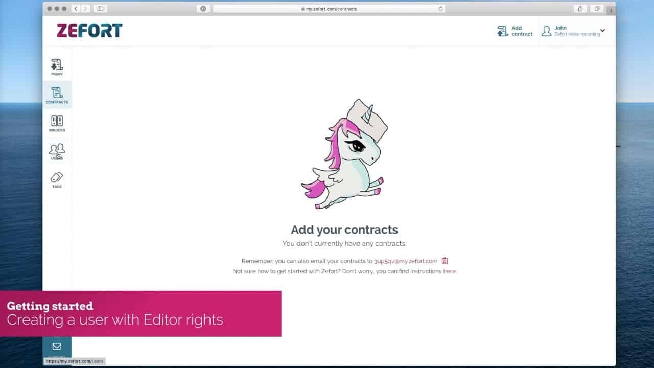 Getting started with Zefort | Zefort