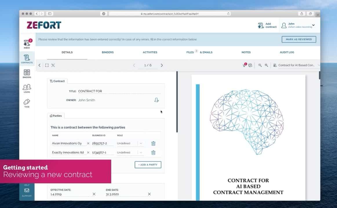 Getting started with Zefort | Zefort