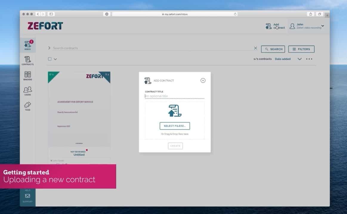 Getting started with Zefort | Zefort
