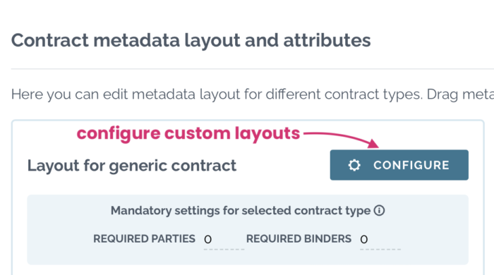 Configuring custom metadata | Zefort