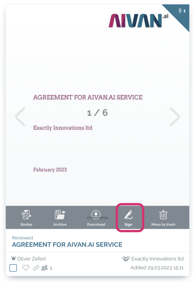 How Zefort Sign works | Zefort
