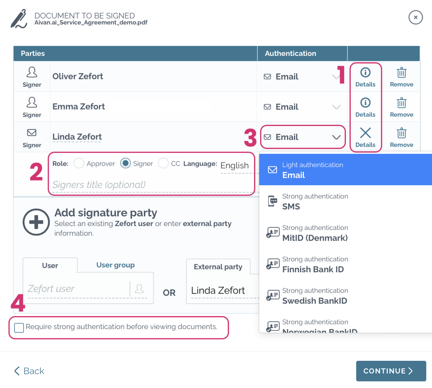 How Zefort Sign works | Zefort