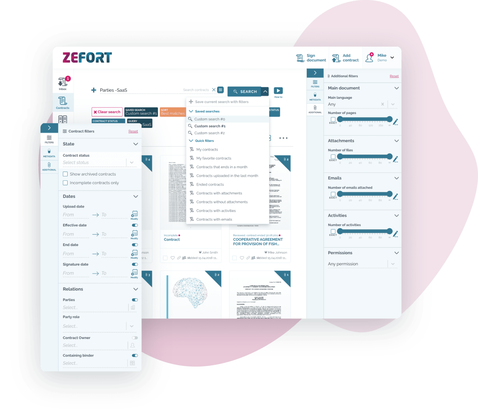 Zero-Effort Contract Management | Zefort
