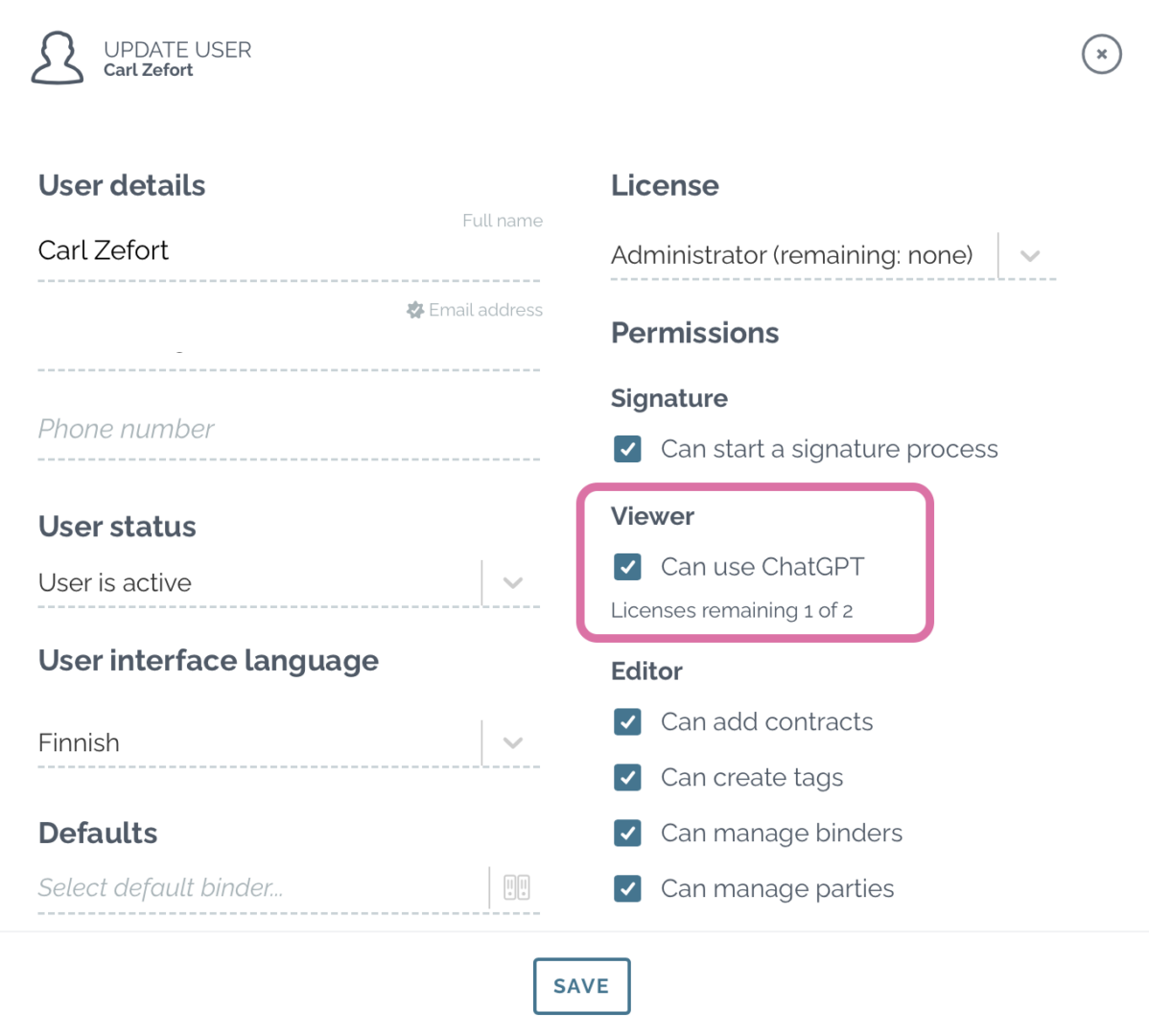 How to use Zefort’s ChatGPT integration | Zefort