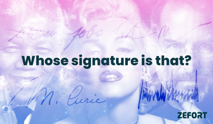 Whose signature is that? Identify these famous signatures that have ...