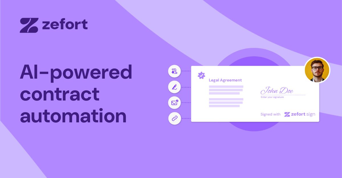 AI-Powered Contract Automation Software | Zefort